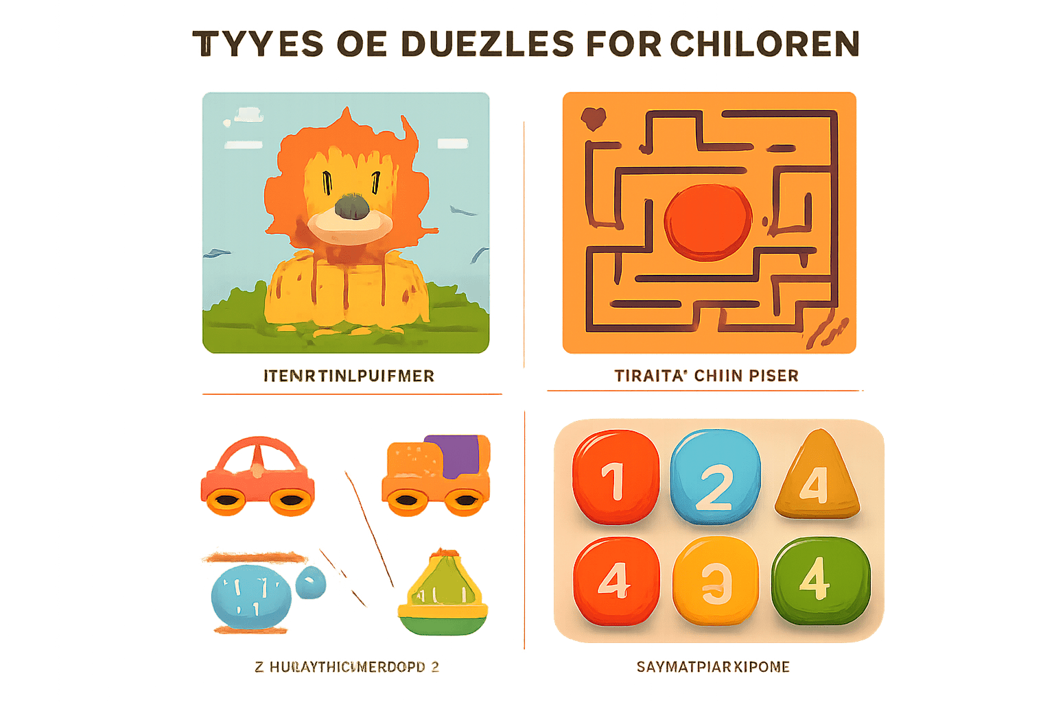 types of puzzles for children - spinwinsafely.com